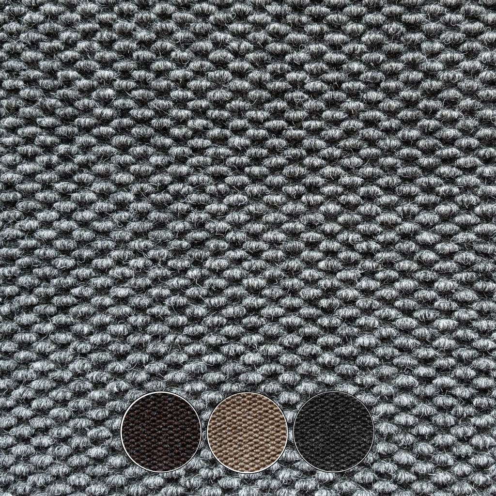 Heavy Duty Ribbed Needle Punch Matting - Weave Matting Design